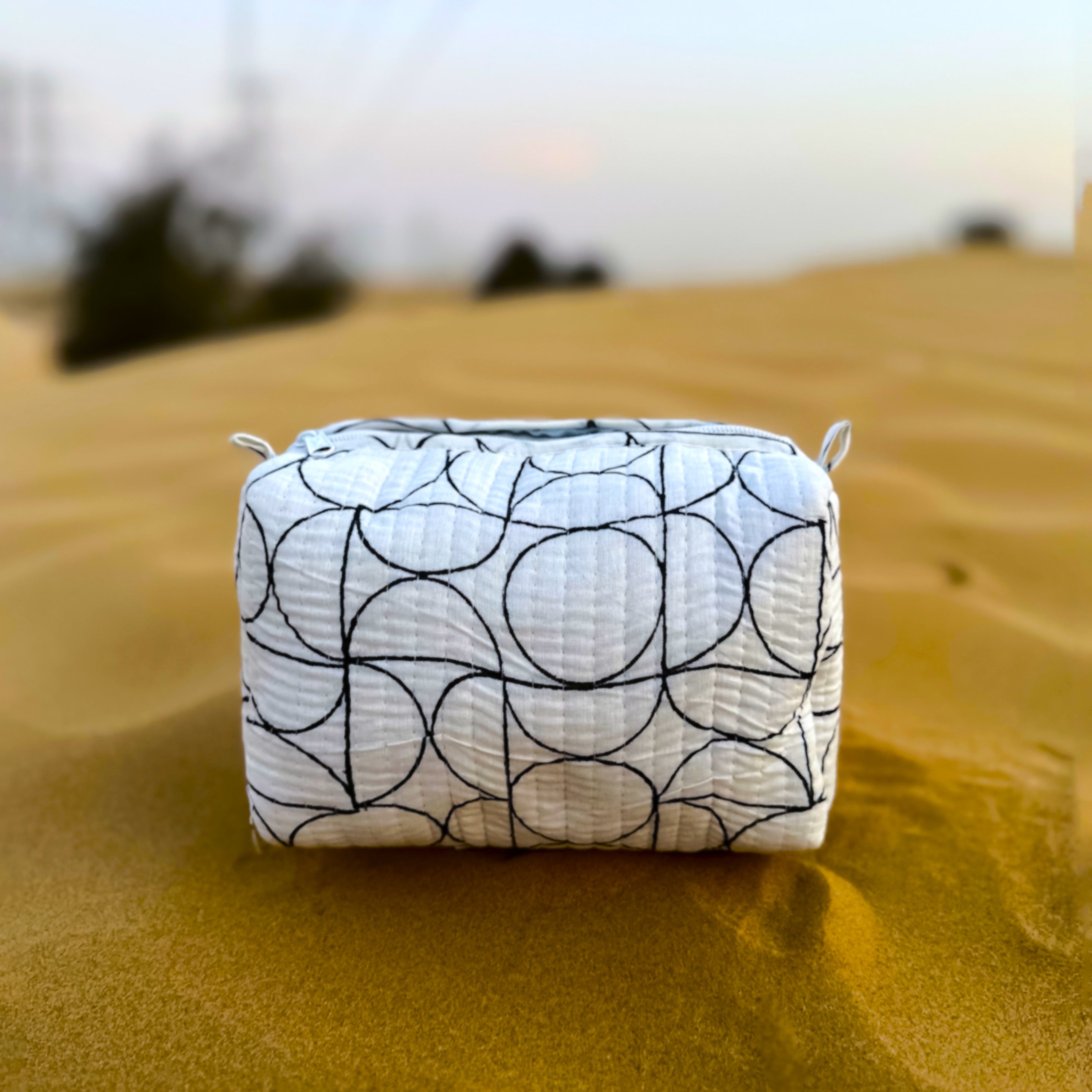 Hana Handmade Block Printed Pouch – Tohfa Luxe - UAE