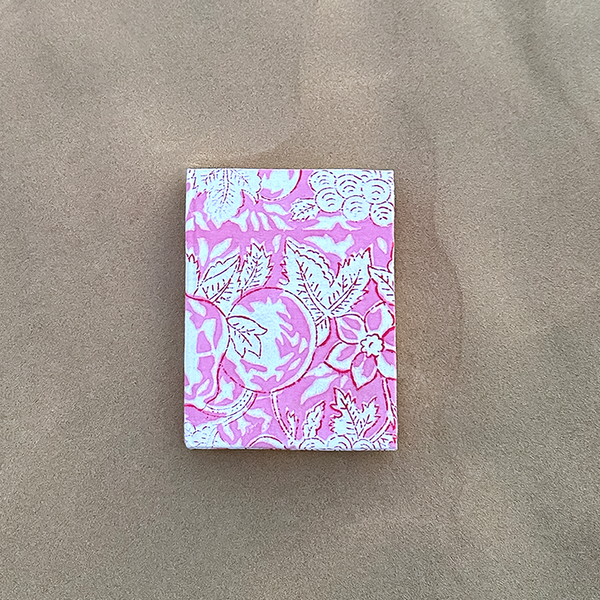 Cora Handmade Block Printed Diary – Tohfa Luxe - UAE